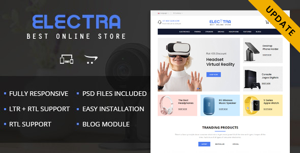 Electra - OpenCart 2 & 3 Responsive Theme by codezeel | ThemeForest